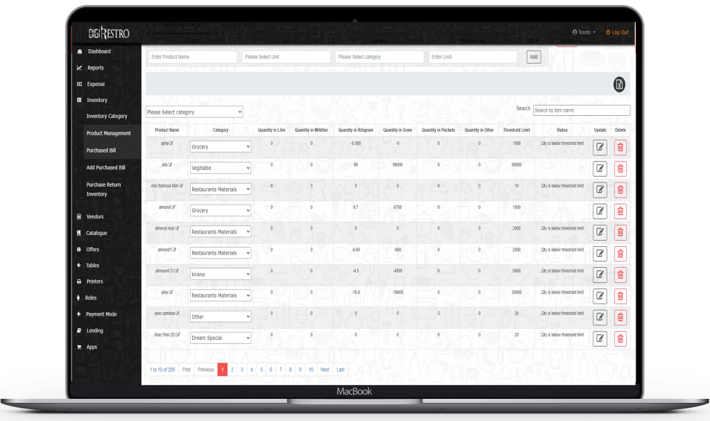 KDS- Kitchen Display System - Digirestro